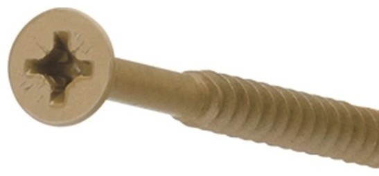 FastenMaster® FMGD003-1750 GuardDog® Gold Color Deck Screw, 3", 1750 ...