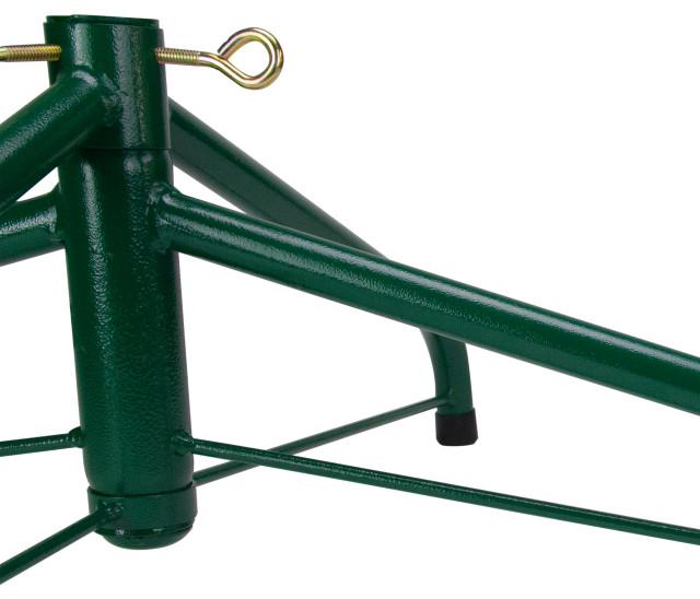 Green Foldable Artificial Christmas Tree Stand- For Trees Up To 9' Tall ...