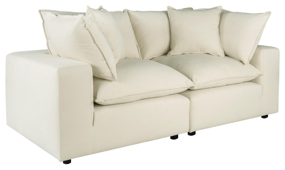 Cali Natural Modular Loveseat - Transitional - Loveseats - by First of ...