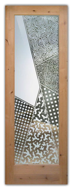 Interior Prehung Door or Interior Slab Door - Matrix Angles - Primed ...