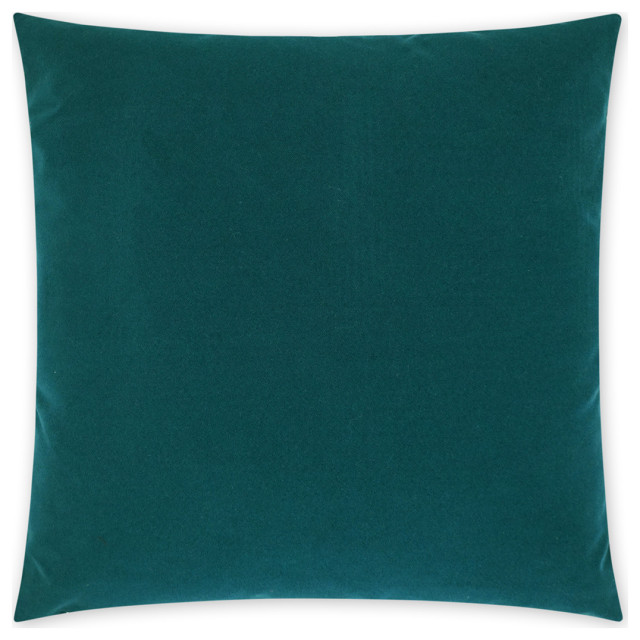 Outdoor Sundance Pillow - Peacock, 22" x 22" - Contemporary - Outdoor ...