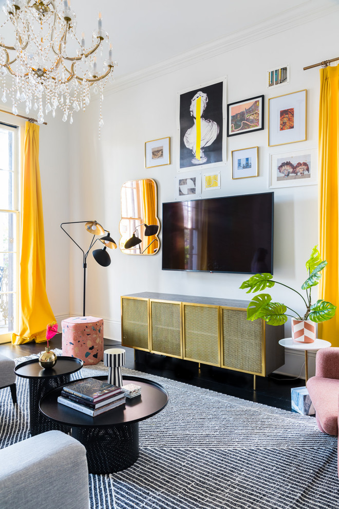 New Orleans Garden District Home | Parlor 1 - Midcentury - Living Room ...