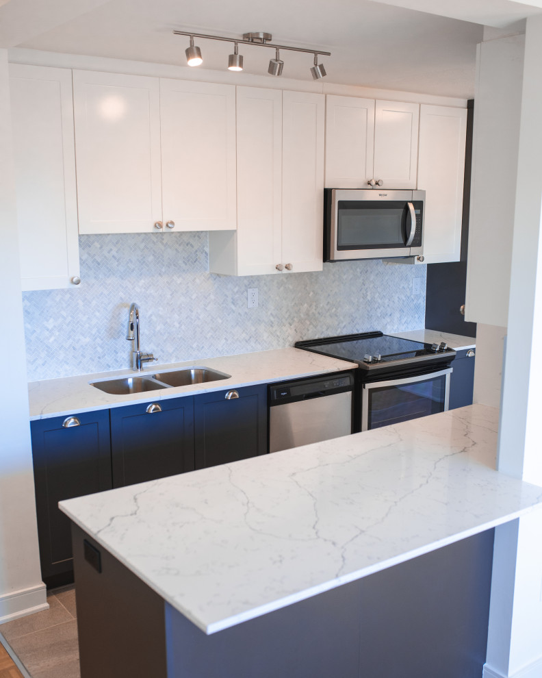 Gorgeous Modern Condo Remodel - Modern - Kitchen - Toronto - by ESW ...