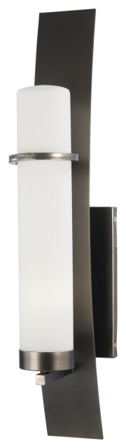 Minka-Lavery 72653-172 LED Outdoor Wall Mount Arcus Truth Smoked Iron ...