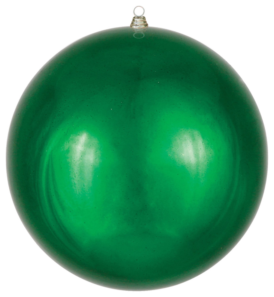 20" Giant Emerald Shiny Ornament - Contemporary - Christmas Ornaments ...
