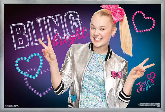 JoJo Siwa Close-up Poster, 24.25"x35.75" - Contemporary - Prints And ...