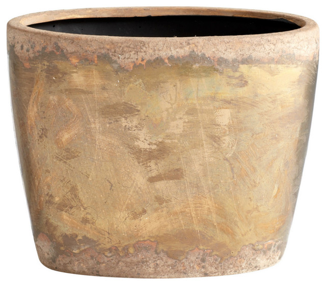 Rosen Planter, Small - Traditional - Indoor Pots And Planters - by ...