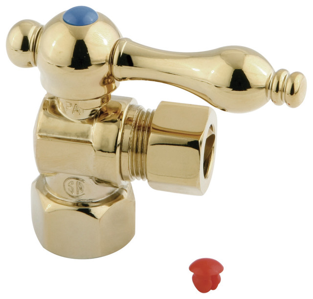 Vintage Angle Stop with 1/2" IPS x 1/2" OD Compression - Modern ...