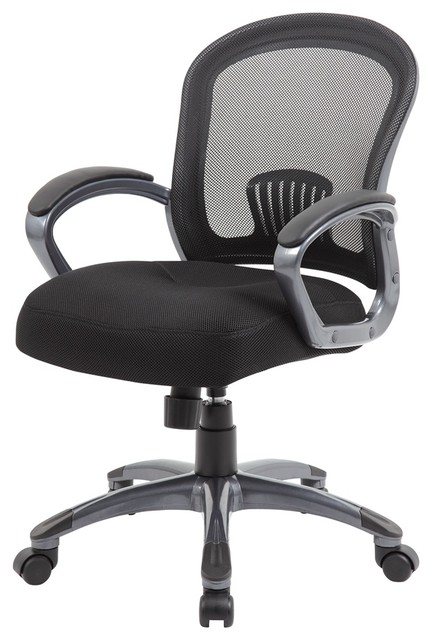 Boss Ergonomic Mesh Task Chair, Mid Back - Contemporary - Office Chairs ...