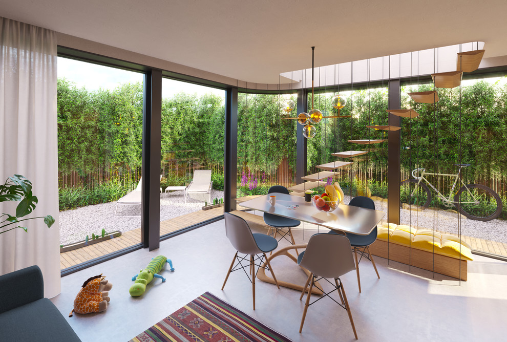 Biophilic House - Contemporary - Living Room - London - by Iguana ...