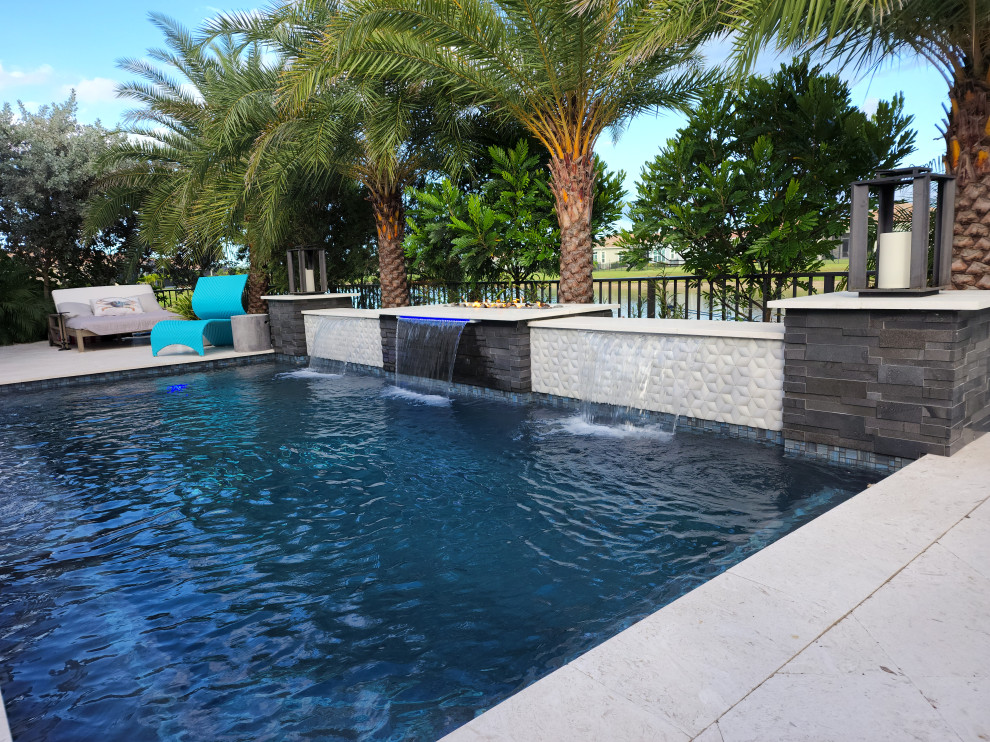 PGA Golf Club Flutto Way - Contemporary - Pool - Miami - by Cristallo ...