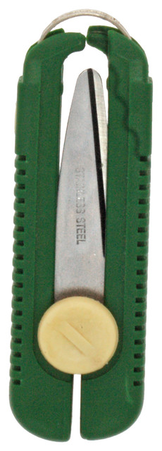 Fold-Away Pocket Snips, Stainless Blade, 6.5" - Contemporary - Hand ...