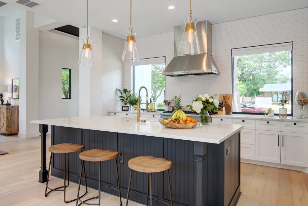Allandale Organic Modern - Transitional - Kitchen - Austin - by Robin ...