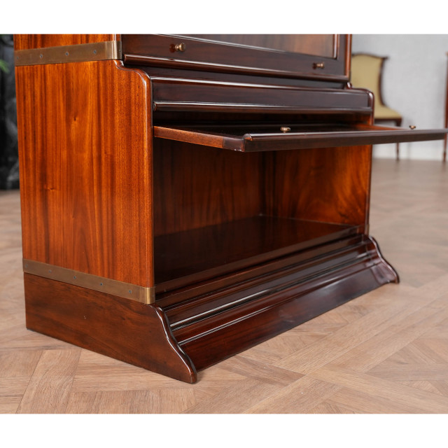 Stacking Mahogany Bookcase - Traditional - Bookcases - by Niagara ...