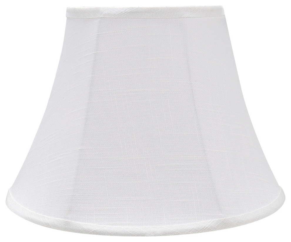 Aspen Creative 38002 Bell Shaped Collapsible Spider Lamp Shade in Off ...