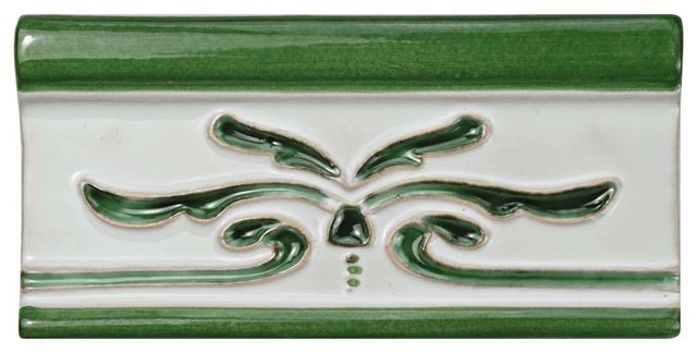 Novecento Cenefa Evoli Ceramic Wall Trim Tile - Traditional - Accent ...