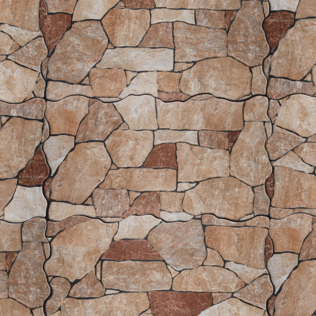 Andorra Ocre Ceramic Wall Tile - Traditional - Wall And Floor Tile - by ...