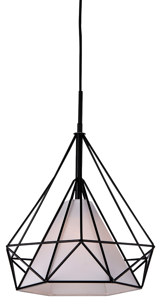1-Light Geometric Pendant - Industrial - Pendant Lighting - by ...