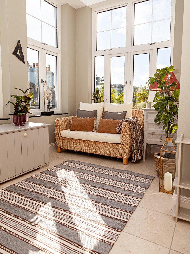 Sunroom - Seaside Home with Coastal Views - Coastal - Conservatory ...