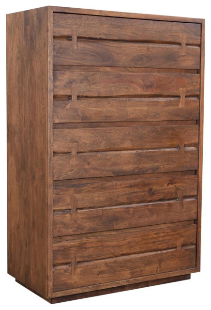 Rustic Acacia Wood Chest - Part of Madagascar Collection, Belen Kox ...