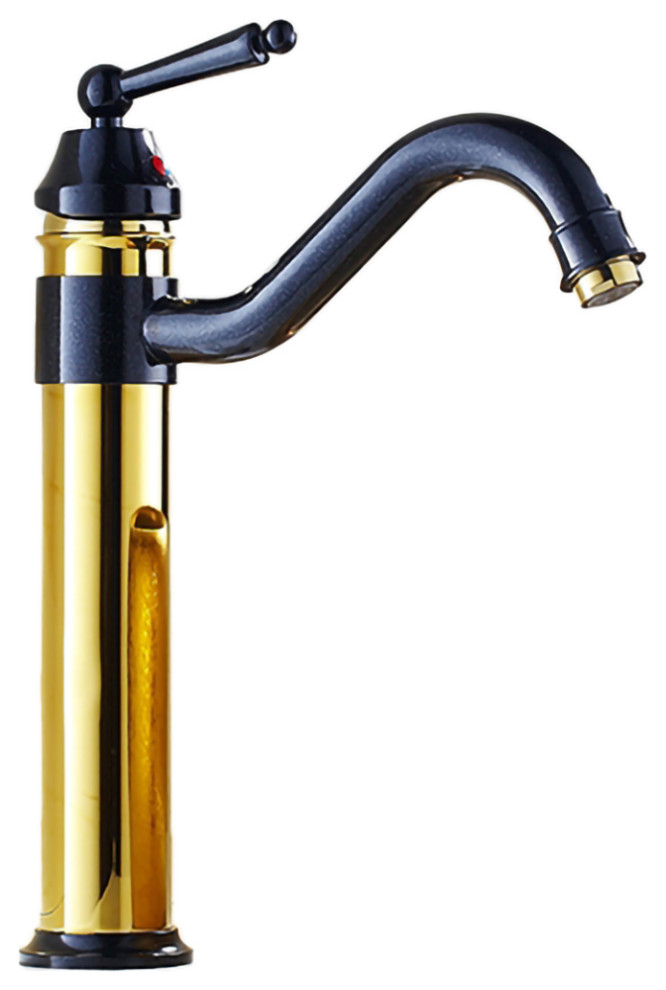 Casoria Antique 360 Rotatable Black/White Bathroom Faucet ...