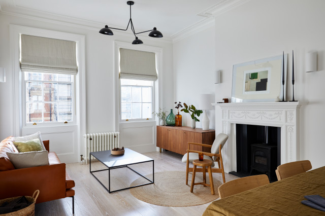 Houzz Tour: A Redesign Makes a Period Flat Feel Spacious | Houzz UK