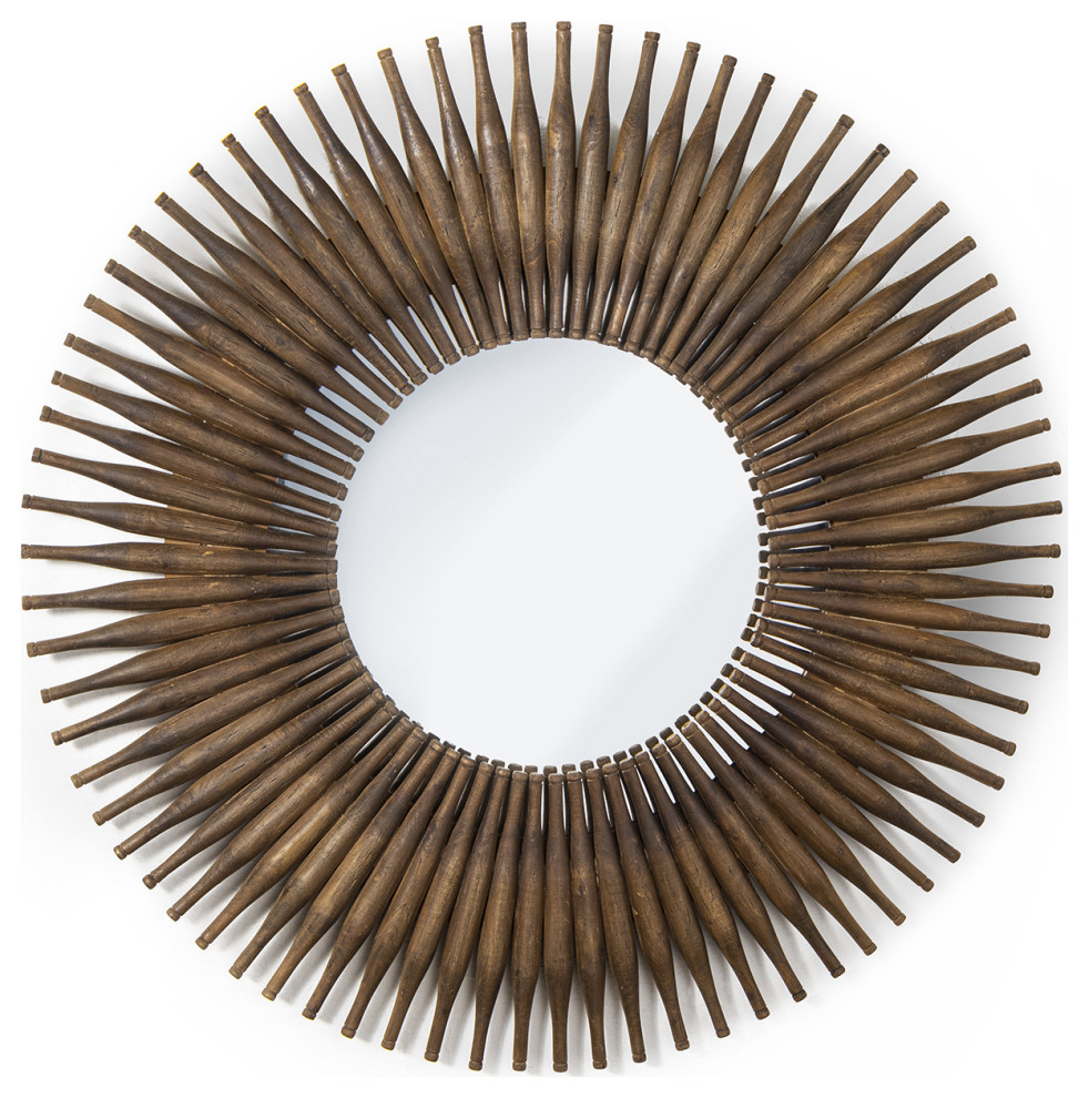 Regina Andrew Rolling Pin Mirror - Midcentury - Wall Mirrors - by ...