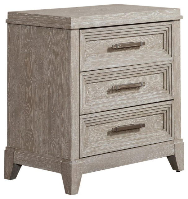 3 Drawer Night Stand - Transitional - Nightstands And Bedside Tables ...