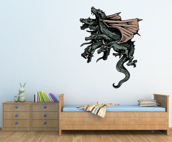 Mythical Creature Vinyl Wall Decal MythicalCreatureUScolor024, 8 in ...