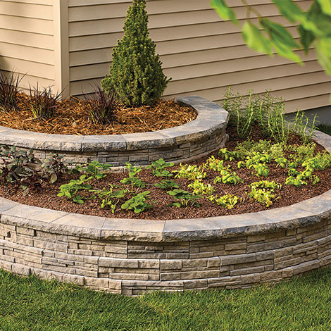 Stacked Stone Wall Blocks?