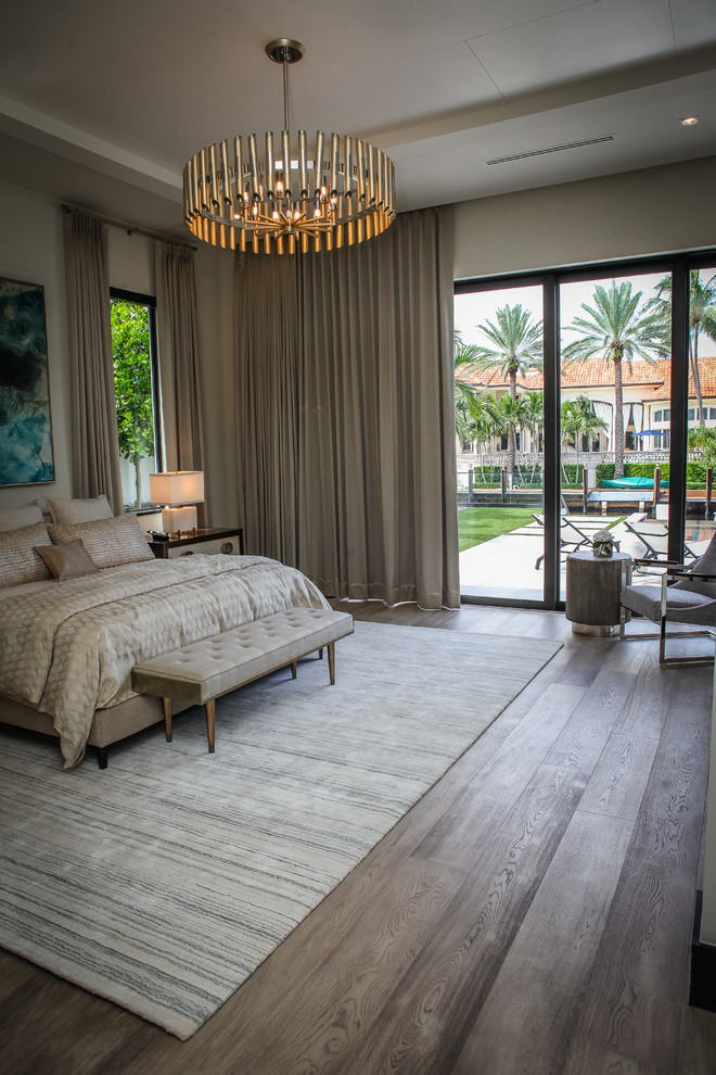 2018 Crestron Controlled Fully Automated Home - Contemporain - Chambre ...