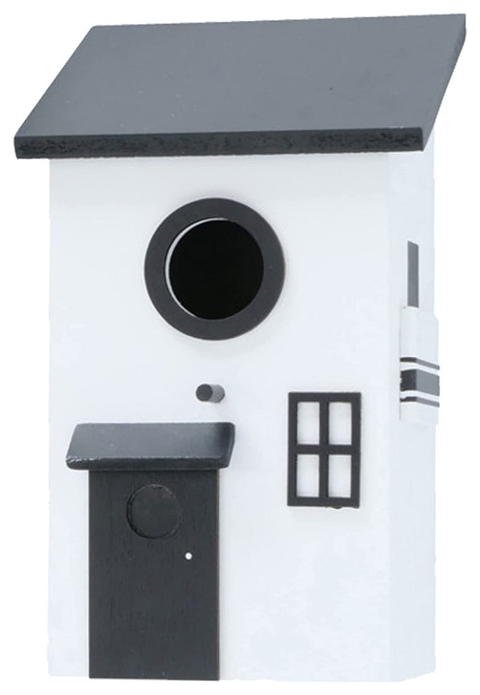 Slant Roof Birdhouse - Contemporary - Birdhouses - by Whole House ...