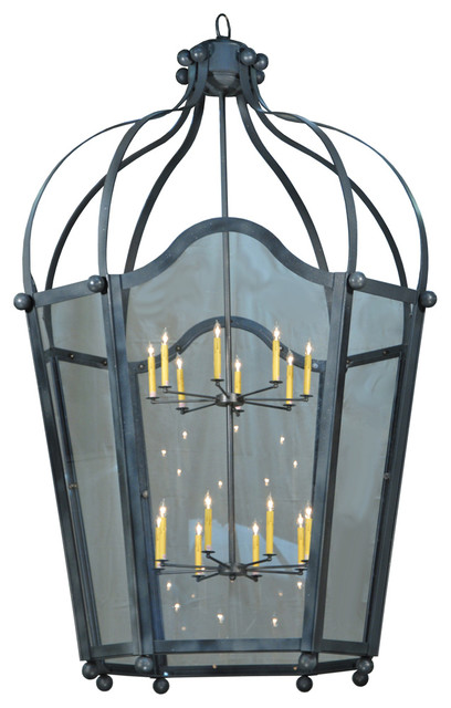 67" W Citadel 16 Light Pendant - Transitional - Pendant Lighting - by ...