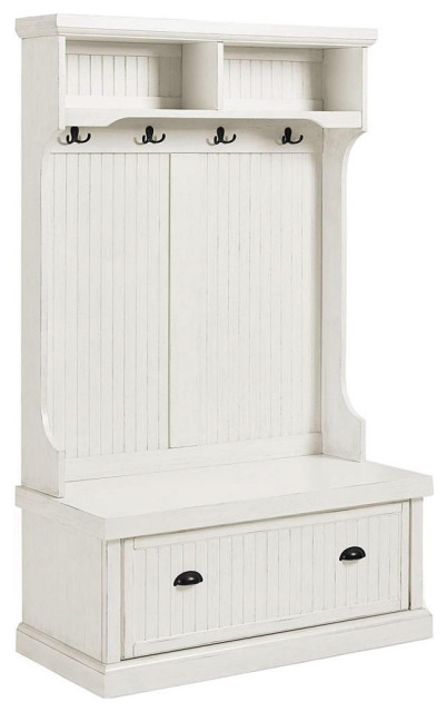 Seaside Corner Hall Tree - Transitional - Hall Trees - by Crosley ...