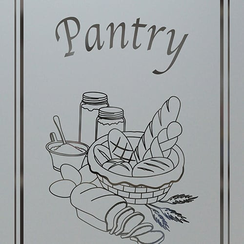 Pantry Door - Bread Basket - Primed - 28" x 80" - Book/Slab Door, 30 ...