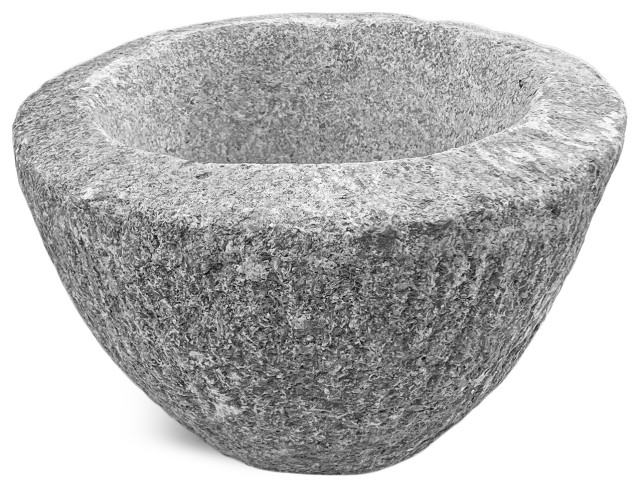 Small Granite Stone Bowl 2 - Farmhouse - Decorative Bowls - by Design ...