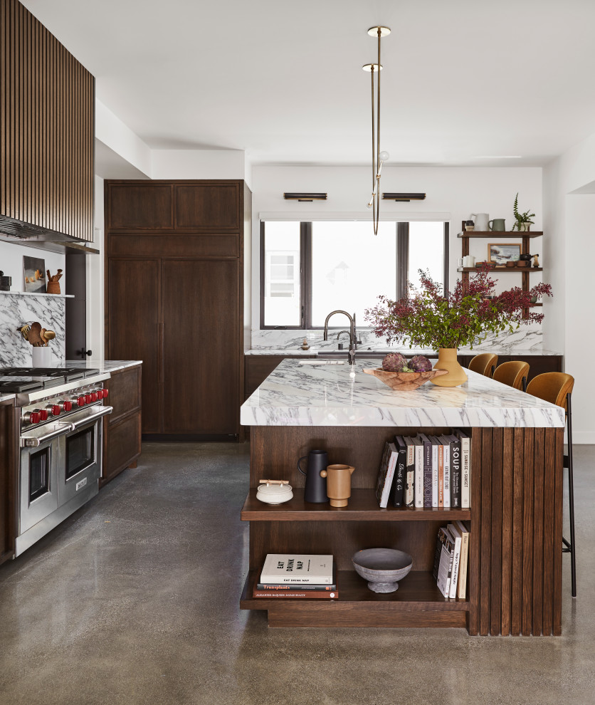 Earthy Modern Minimalist - Modern - Kitchen - Orange County - by ...