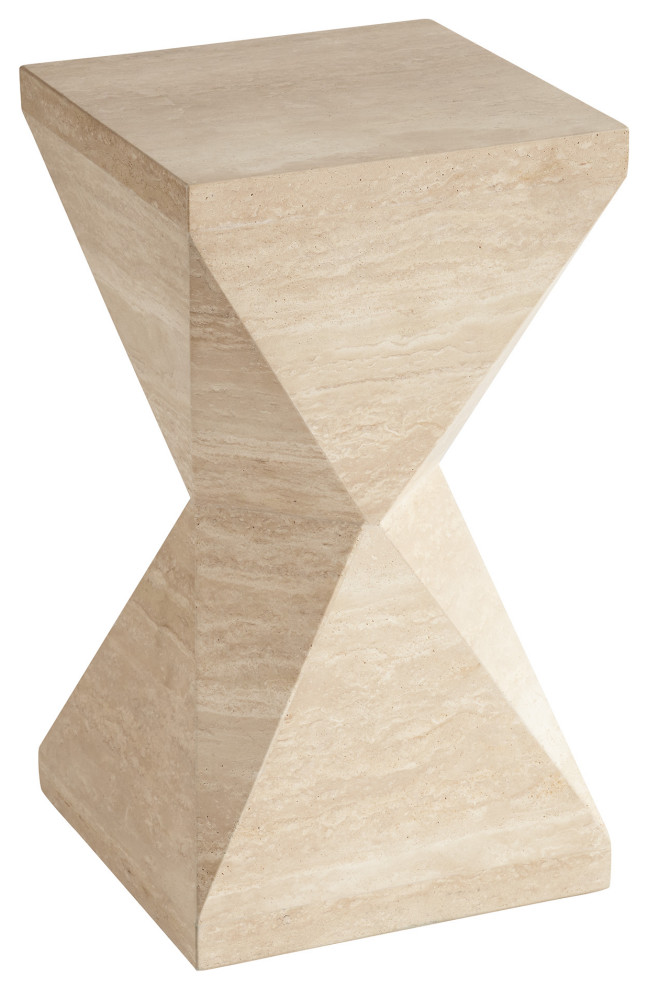 Shea Faceted Accent Table - Transitional - Side Tables And End Tables ...