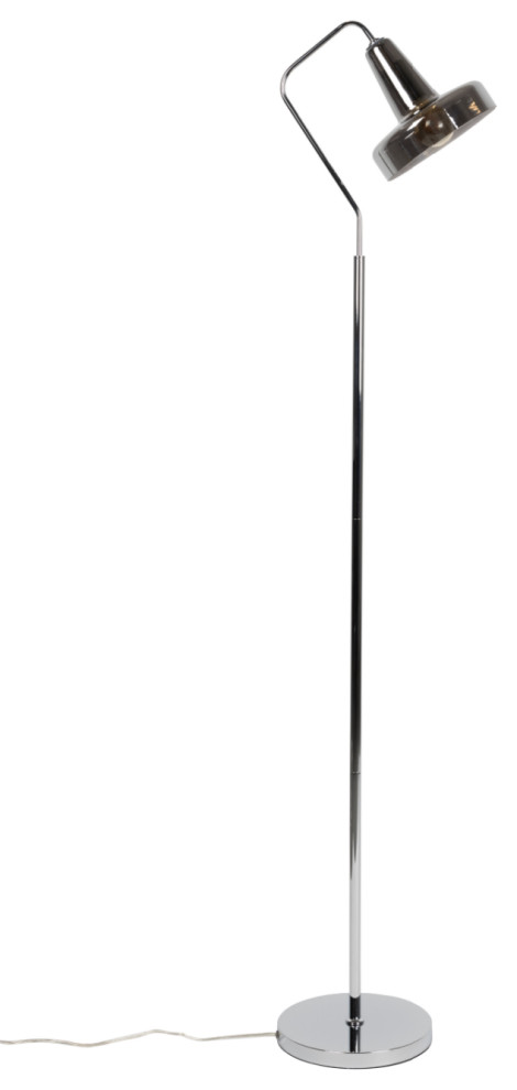 Industrial Glass Floor Lamp | DF Anshin - Transitional - Floor Lamps ...