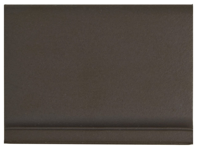 Quarry Cove Base Black Ceramic Floor and Wall Trim - Contemporary ...