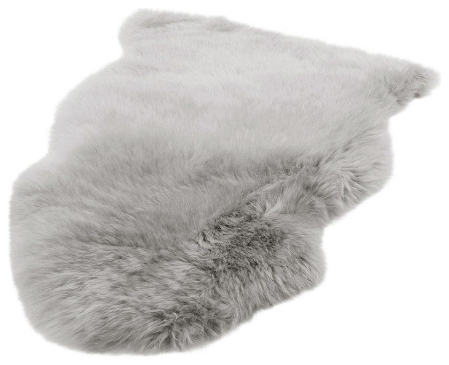 Modern Sheepskin Single Pelt 2'X3' Rug - Contemporary - Novelty Rugs ...