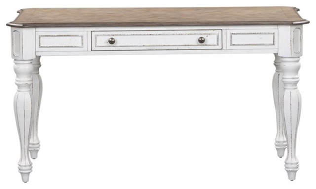 Magnolia Manor White Lift Top Writing Desk - French Country - Desks And ...