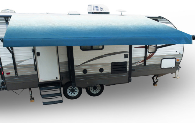 8x14 Ft RV Awning Replacement Fabric Canopy Camper Trailer Block UV ...