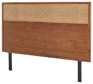 Caine Rattan Queen Headboard - Tropical - Headboards - by HedgeApple ...