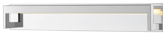 Linc 1-Light Bathroom Vanity Light In Chrome, 37.000 - Modern ...