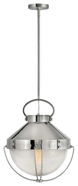 Hinkley Lighting 4844 Crew 1 Light 16"W Pendant - Beach Style - Pendant ...