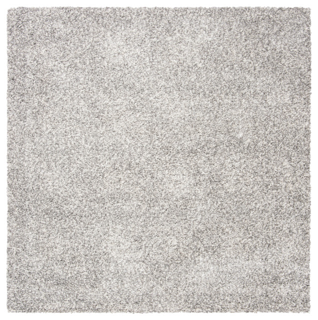 Safavieh Royal Shag Ryg117G Solid Color, Shag Rug, Light Gray, 6' 7 ...