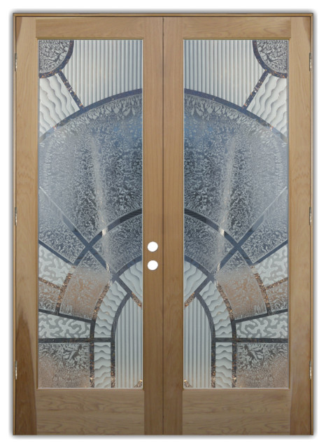 Front Door - Matrix Arcs - Fiberglass Smooth - 30" x 80" - Book/Slab ...