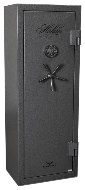 Black Hawk Gun Safe Series - Hammered Gray - Safes - by PARMA HOME | Houzz
