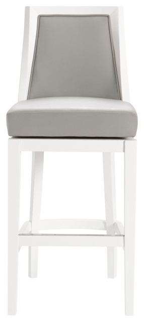 Ellie Bar Stool With Back - Transitional - Bar Stools And Counter ...